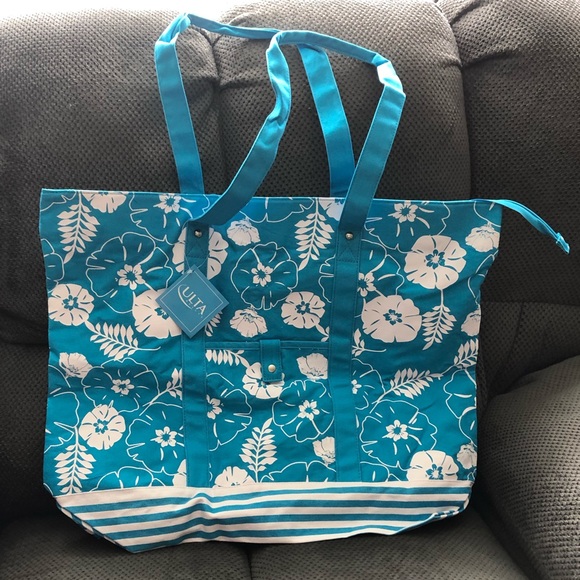 Ulta Beauty | Bags | Floral Tote Bag | Poshmark